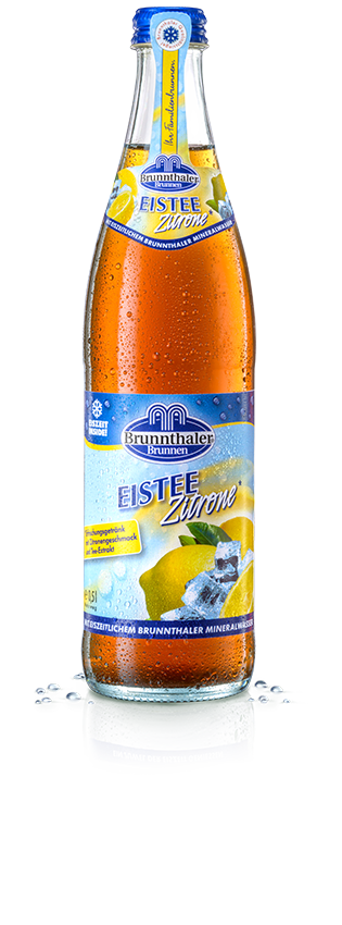 Brunnthaler Eistee Zitrone 20 x 0,5L (Glas) - Kistenbote